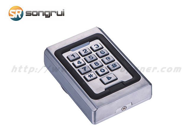 IP68 Waterproof 12 Volt Metal Access Control Keypad