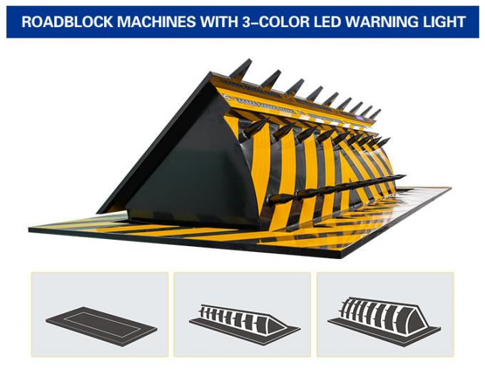 Airports Military Zones Traffic Roadblocks , 220V Hydraulic Roadblock ...